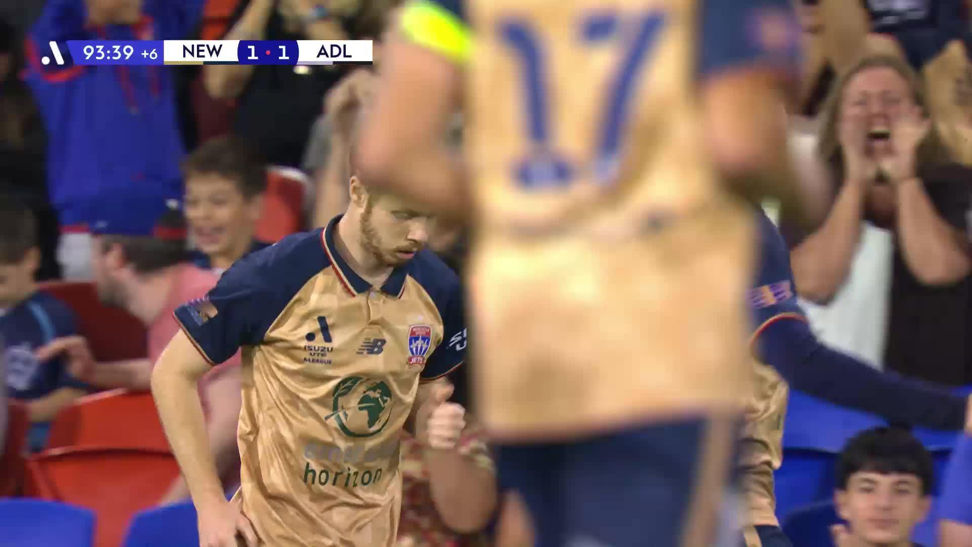 Newcastle Jets vs Adelaide United - 11 Apr 2026 | A-League Men