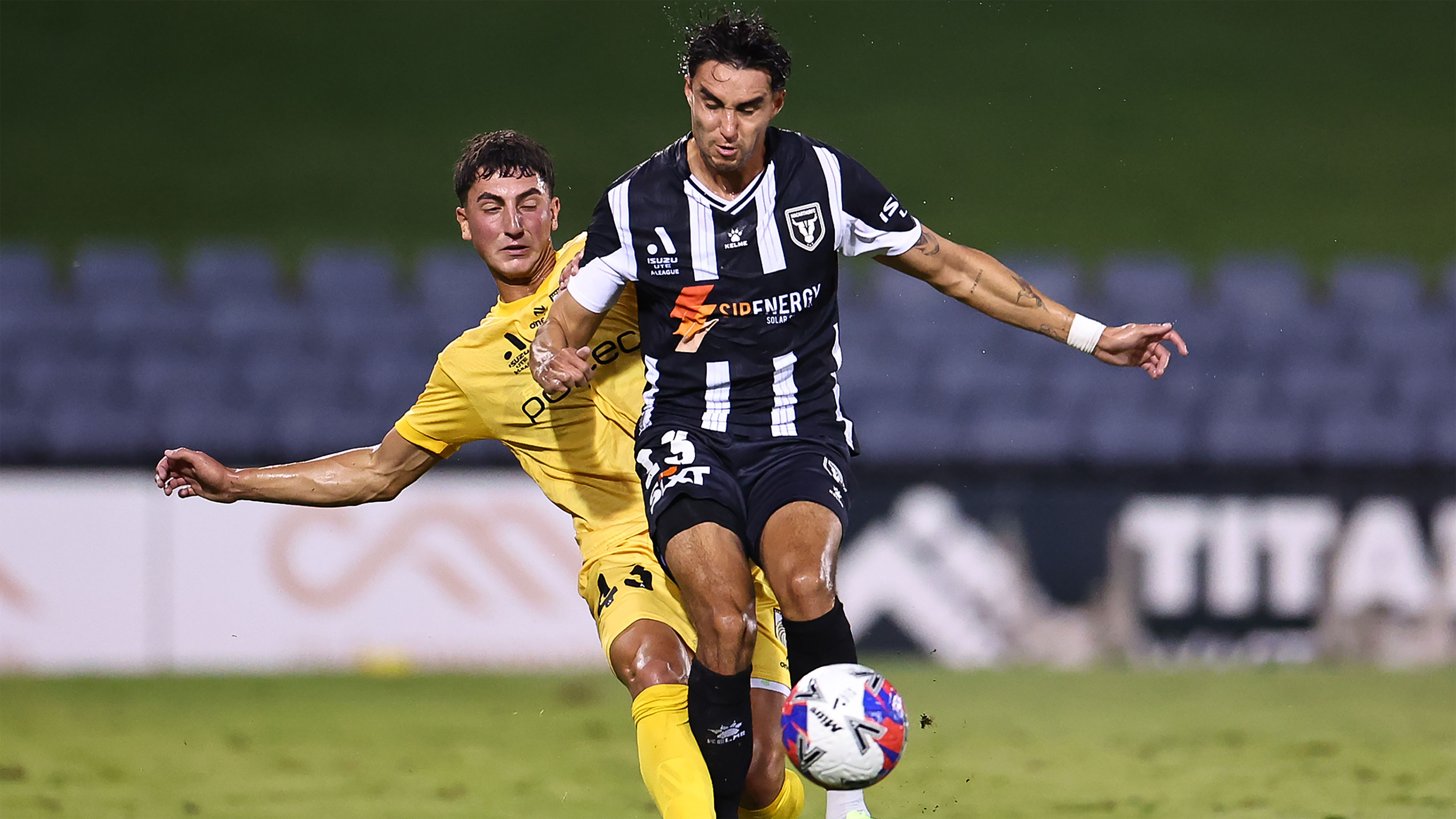 Brisbane Roar sign defender Jacob Nasso from Central Coast